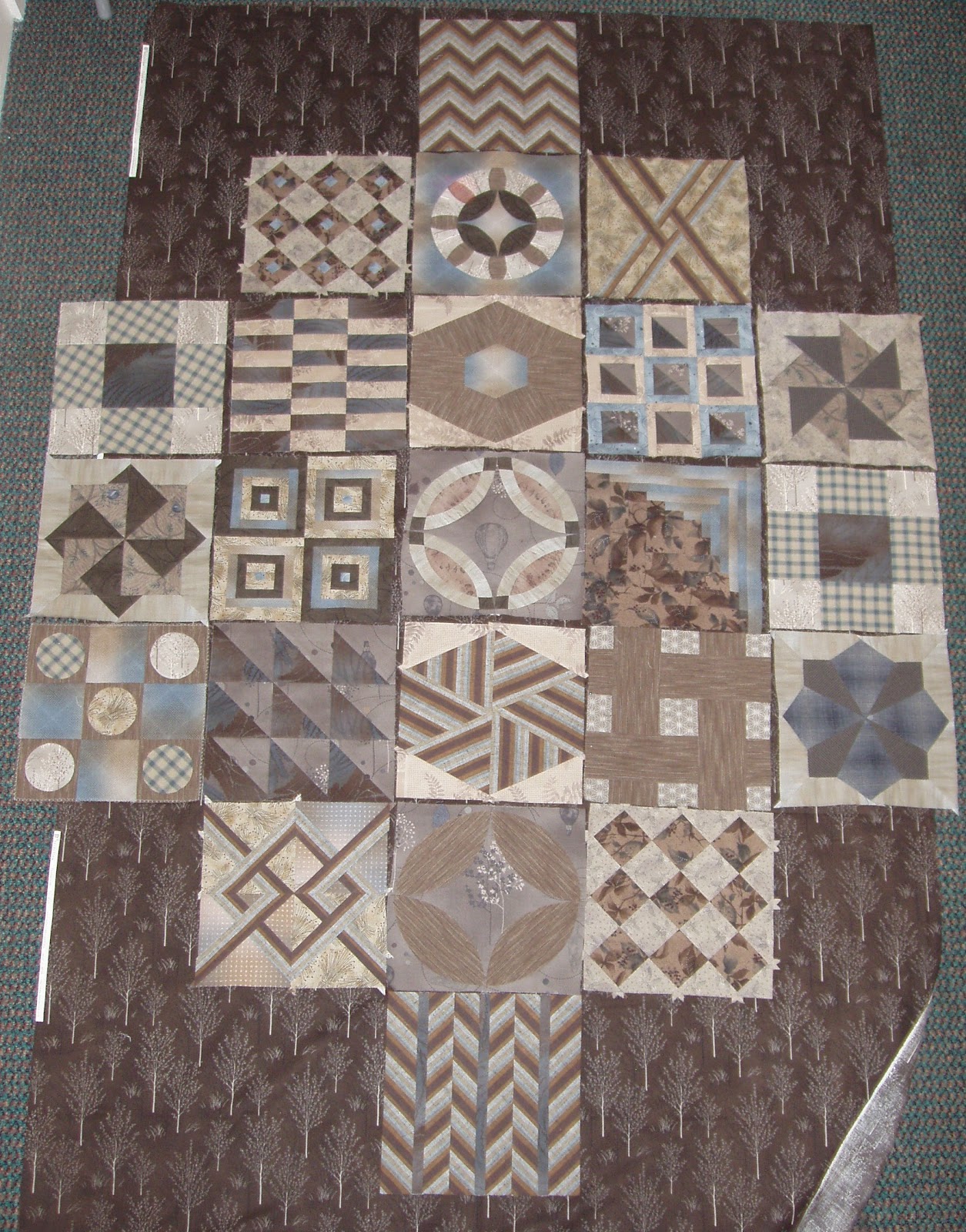 sashiko and other stitching: Japanese quilt blocks course in October 2012