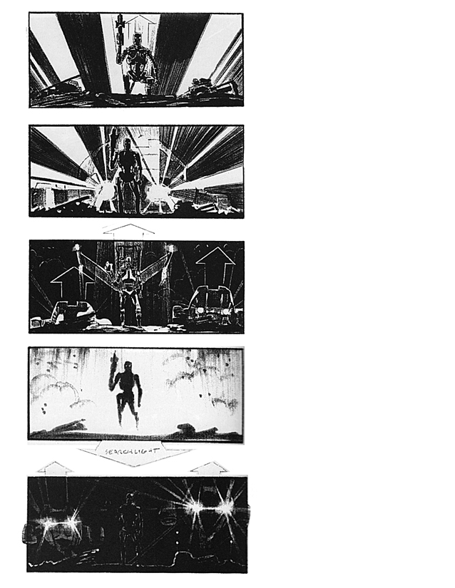 'Terminator 2: Judgement Day' Storyboards by Philip Norwood, Steve Berg ...
