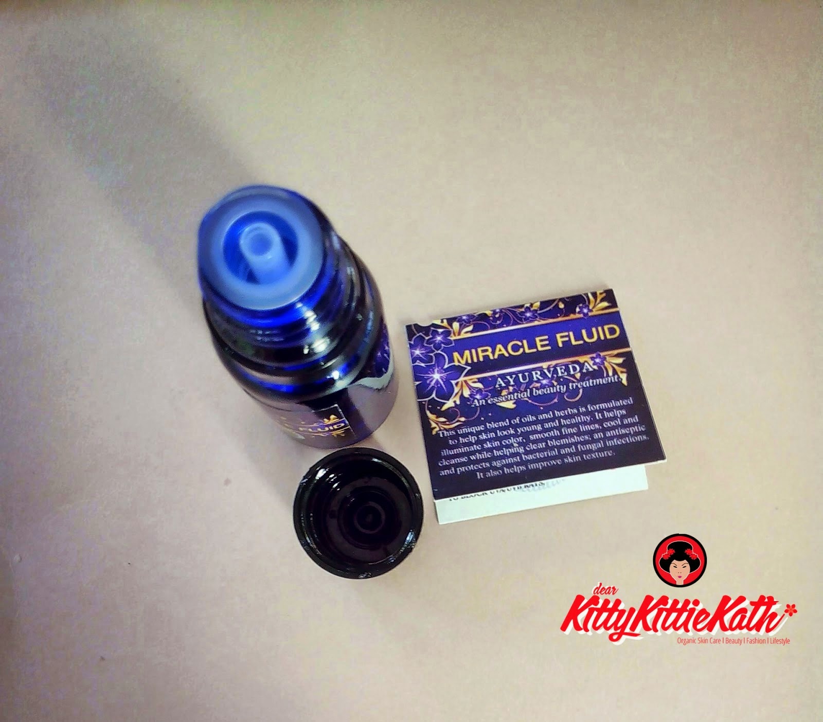 Product Review: Natura Organics Miracle Fluid | Dear Kitty Kittie Kath ...