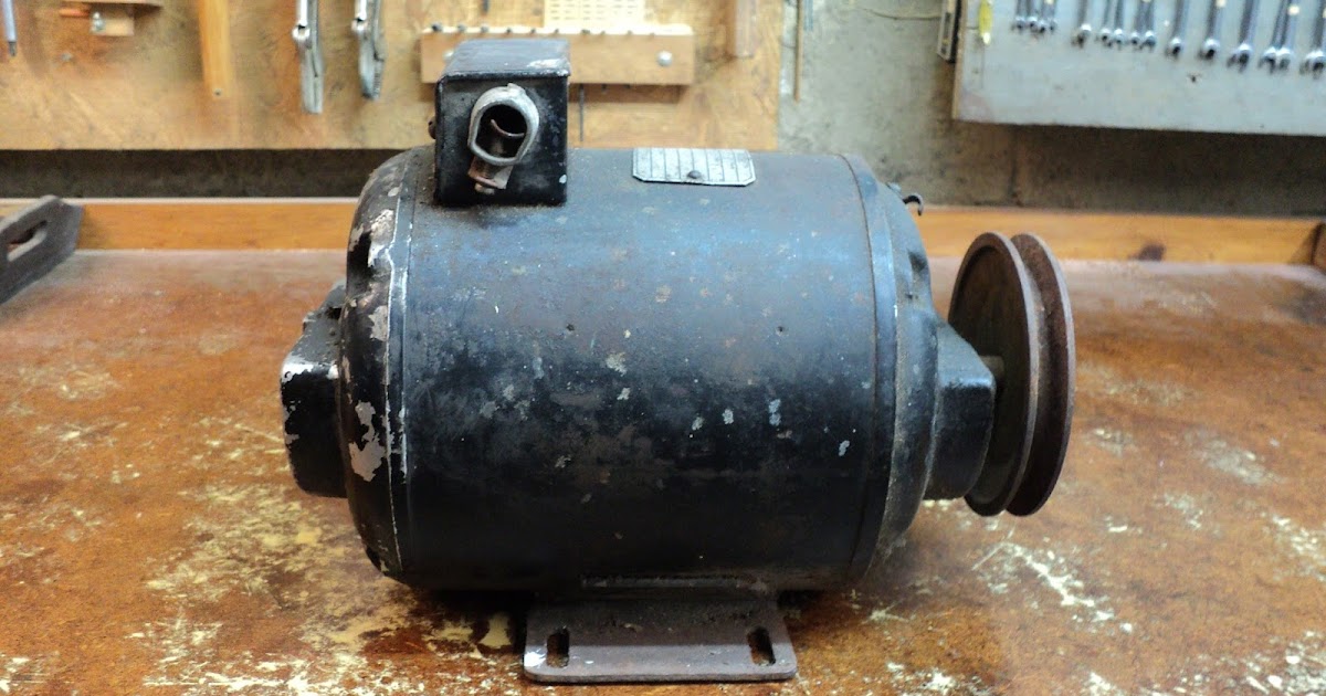 Rouge River Workshop: An Antique Wagner Electric 1/2 HP Electric Motor