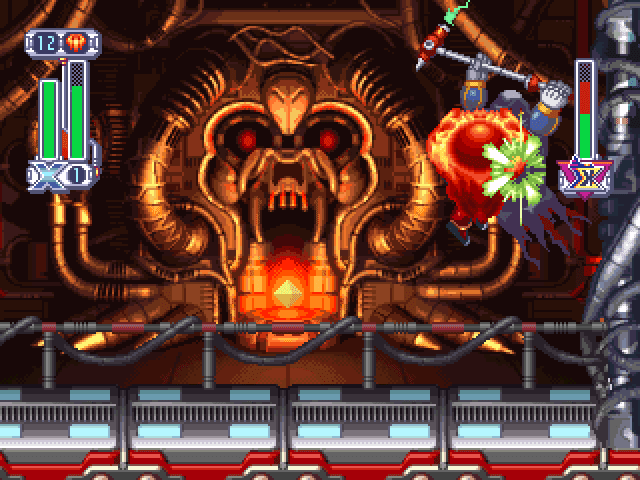 ROCKMAN X4 BOSS 14.魅影西克瑪(Phantom Sigma) - RMMH洛克人回憶之館