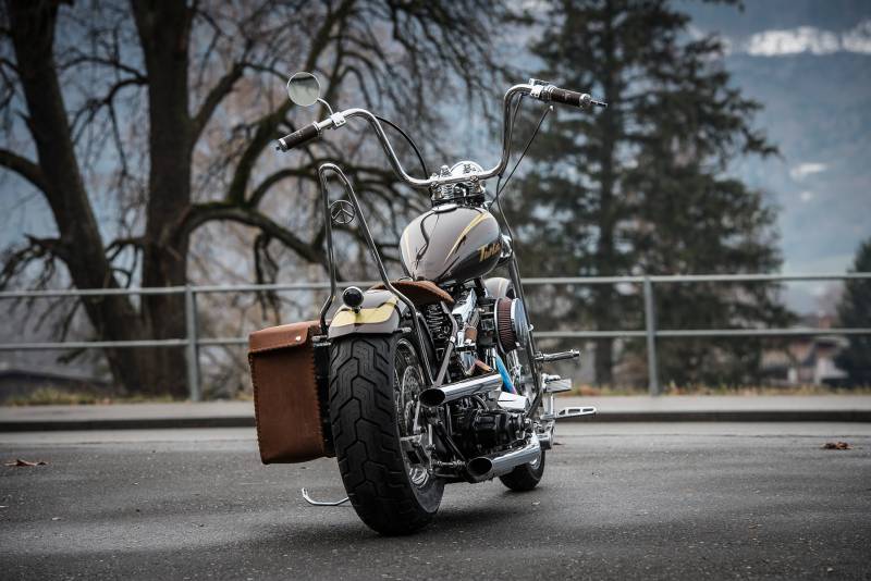biker excalibur II: TWIN by Bobber Garage Liechtenstein