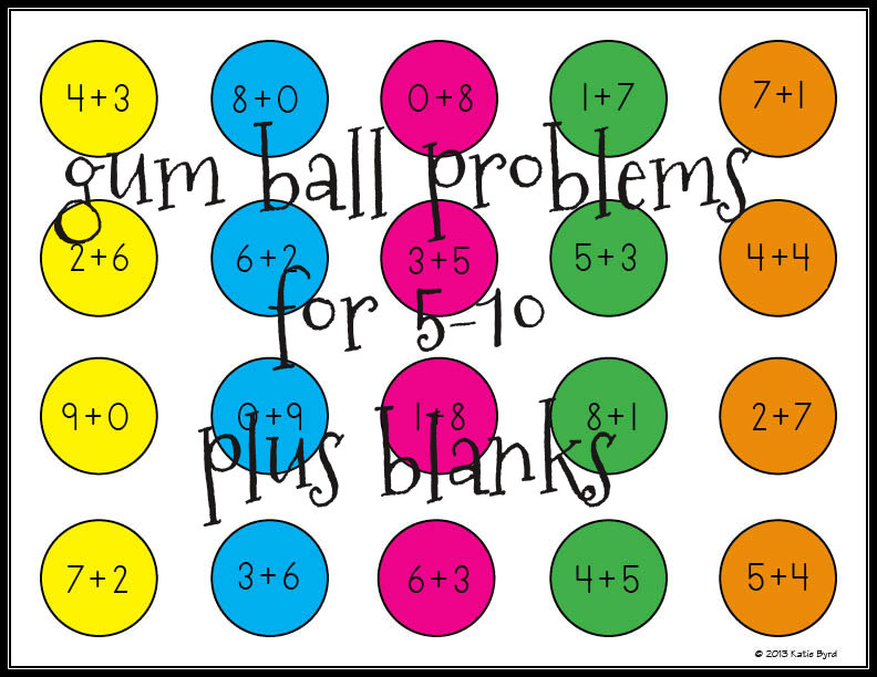 Mrs. Byrd's Learning Tree: Sweet Treats Math Centers!