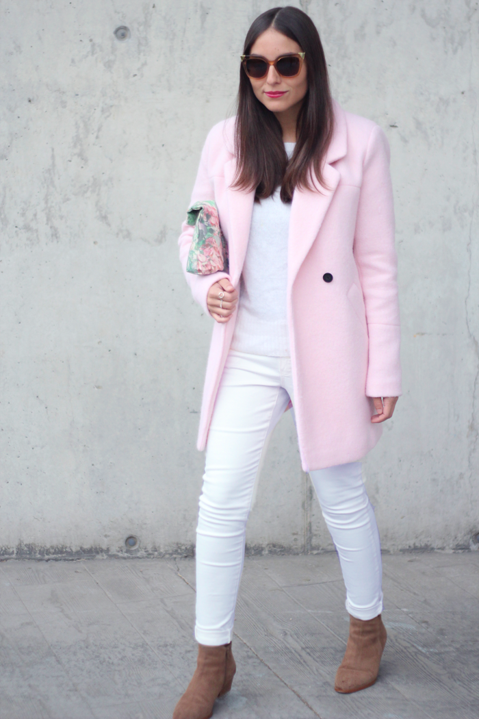 ALL THAT SHE WANTS - blog de moda: Abrigo rosa pastel