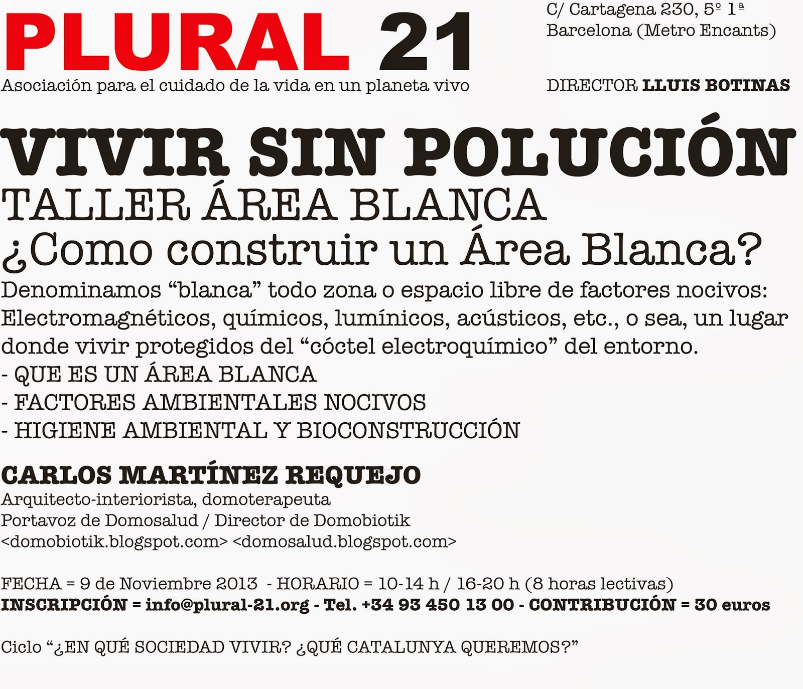 DOMOBIÓTICA: Como contruir un Área Blanca