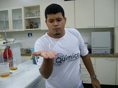 QUÍMICA É SHOW: Fogo Frio.