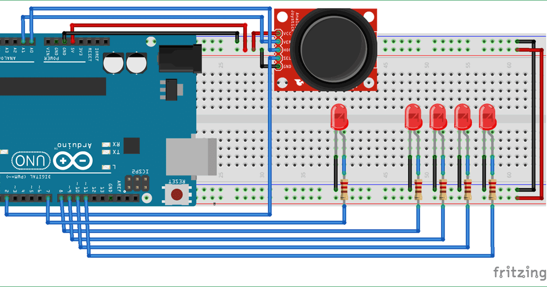 Interfacing Joystick with Arduino - Mechatronics LAB- Internet Of Things