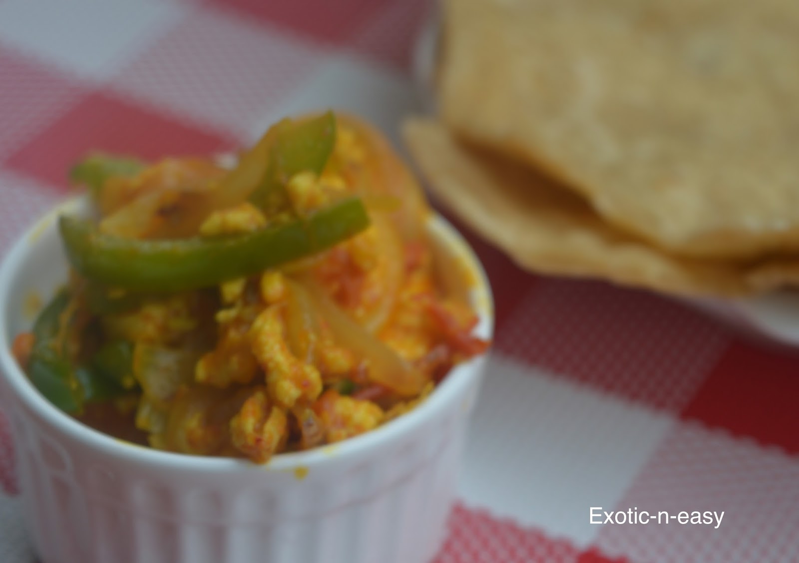 exotic-n-easy cooking: Cheese Capsicum