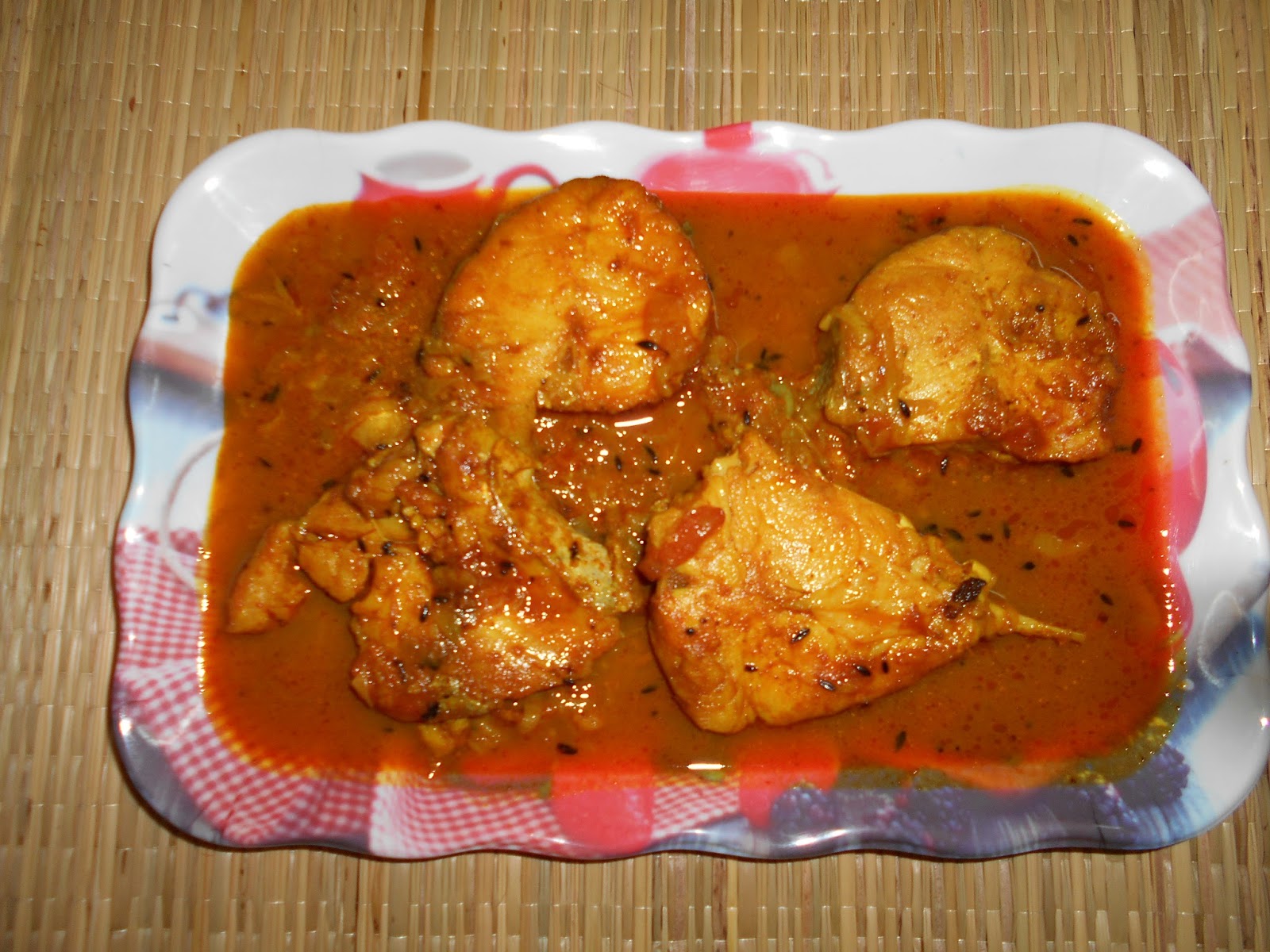 Paramita's Kitchen: Doi Diye Boal Mach / Dahi Boal / Boal Fish In Curd ...