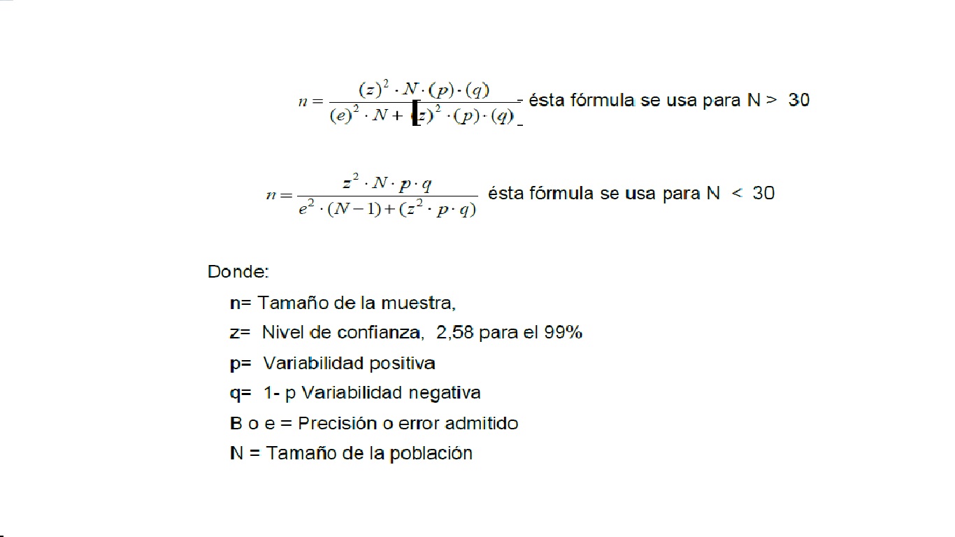 EL CONOCIMIENTO DE LA PROBABILIDAD Y LA ESTADISTICA: MUESTREO ALEATORIO ...