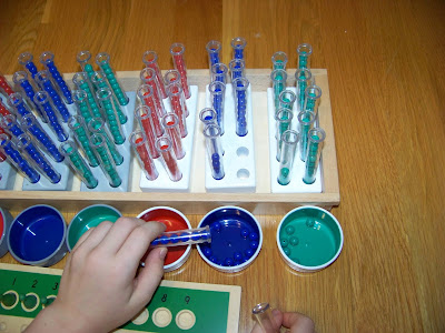 George Family - Montessori At Home: Montessori Long Division (aka Test ...