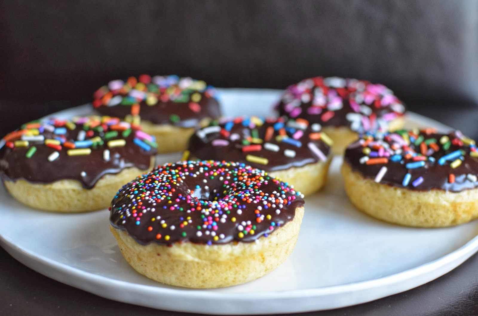 Playing with Flour: Donuts with my dumpling (on a snow day)
