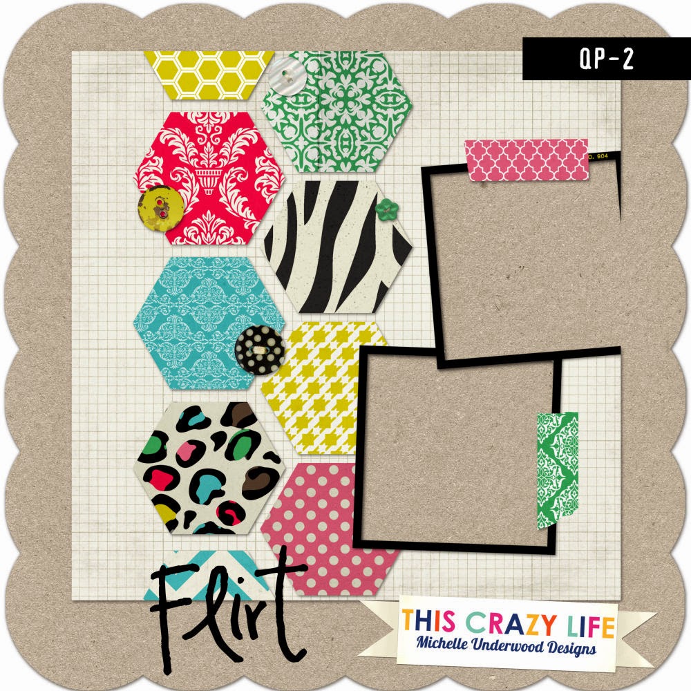 This Crazy Life...Michelle Underwood Designs: Flirt - Just in time for ...