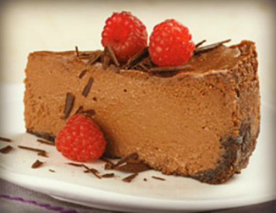 Dying for Chocolate: Boozy Triple Chocolate Cheesecake