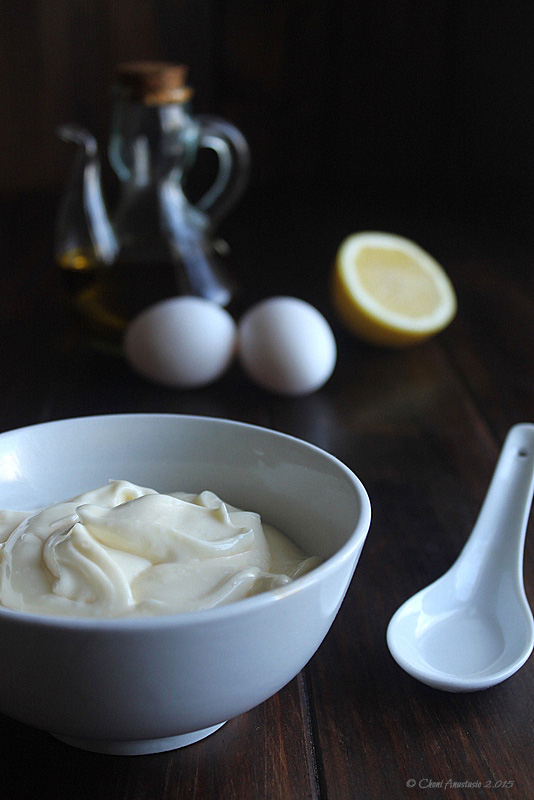 Salsa mayonesa casera