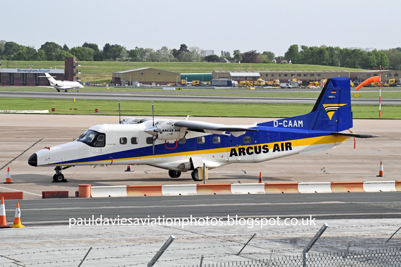 PDAviation: Birmingham (EGBB/BHX) 9th May Arcus Air Donier 228 D-CAAM