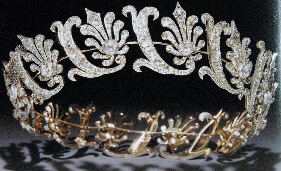 Marie Poutine's Jewels & Royals: Diamond Scroll Tiaras
