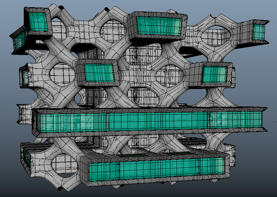 Chunk and details for interior renders