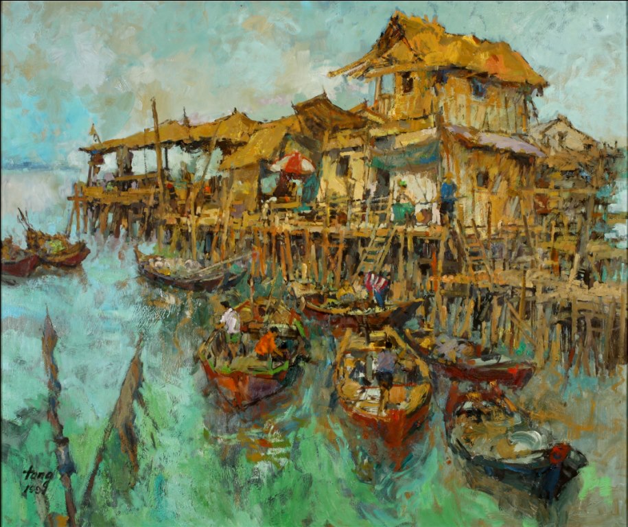 Tong Chin Sye 童振狮, 1939 | Watercolor painter | Part. 2 | Tutt'Art ...