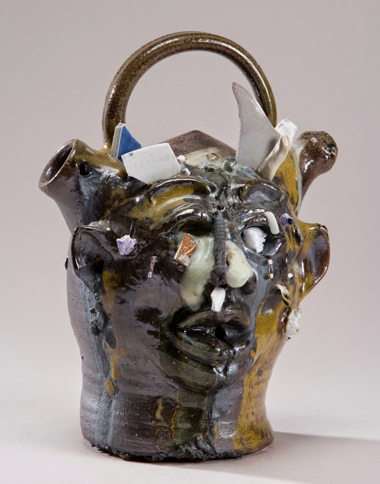 Peter Lenzo: Ceramic Heads and Face Jugs