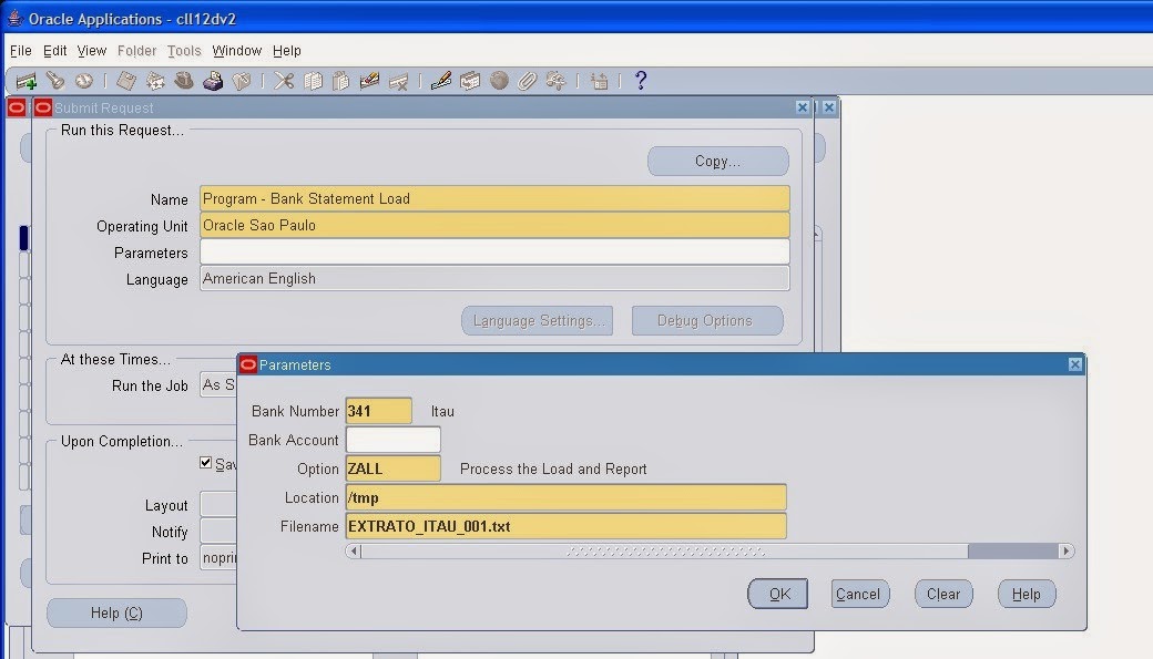 Oracle Woman: Cash Management
