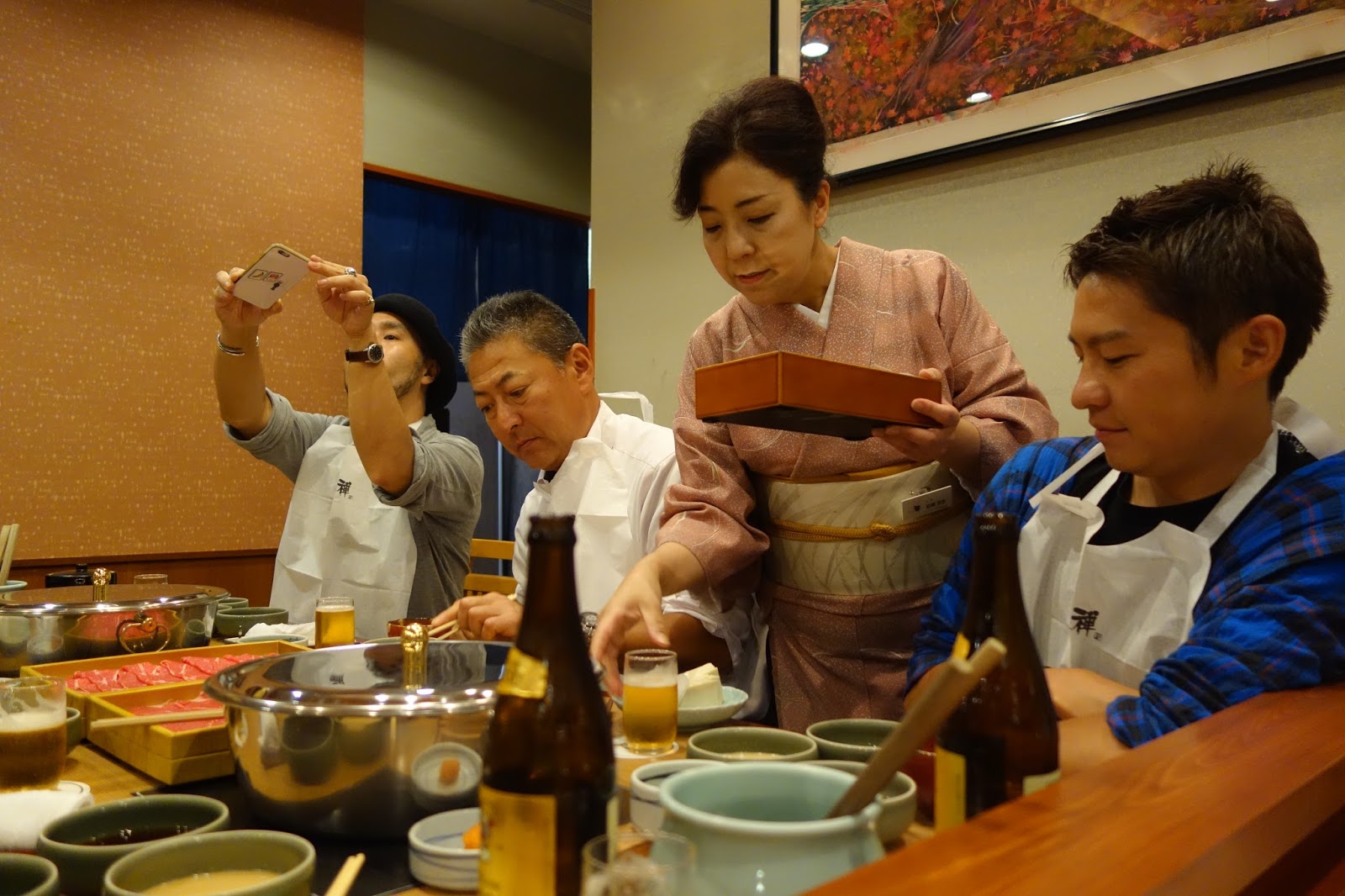 Tokyo Belly: ROPPONGI: Shabuzen Shabu Shabu Sukiyaki... lots of semi ...