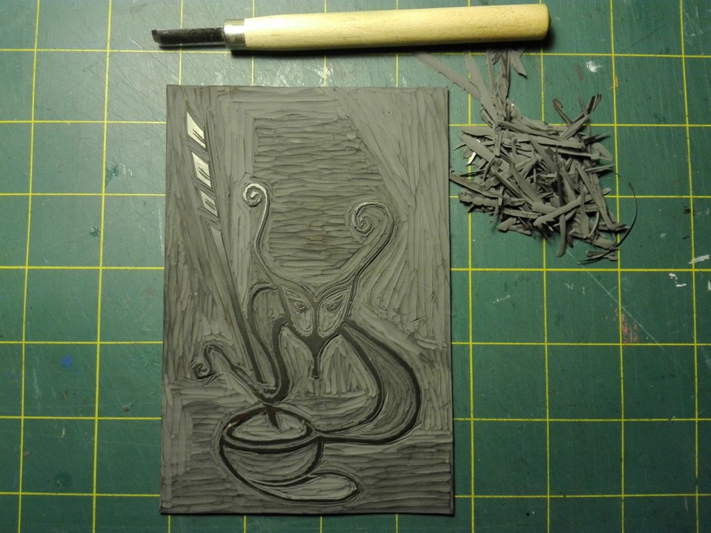 A Creative Journal of an Artist: Step-by-step four-color reduction ...