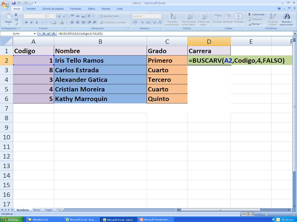 Aprendamos Excel con Michelle