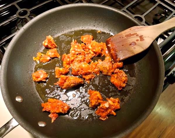 The Briny Lemon: Mexican Chorizo and Hash Browns Skillet