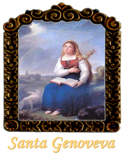 Leamos la BIBLIA: Santa Genoveva