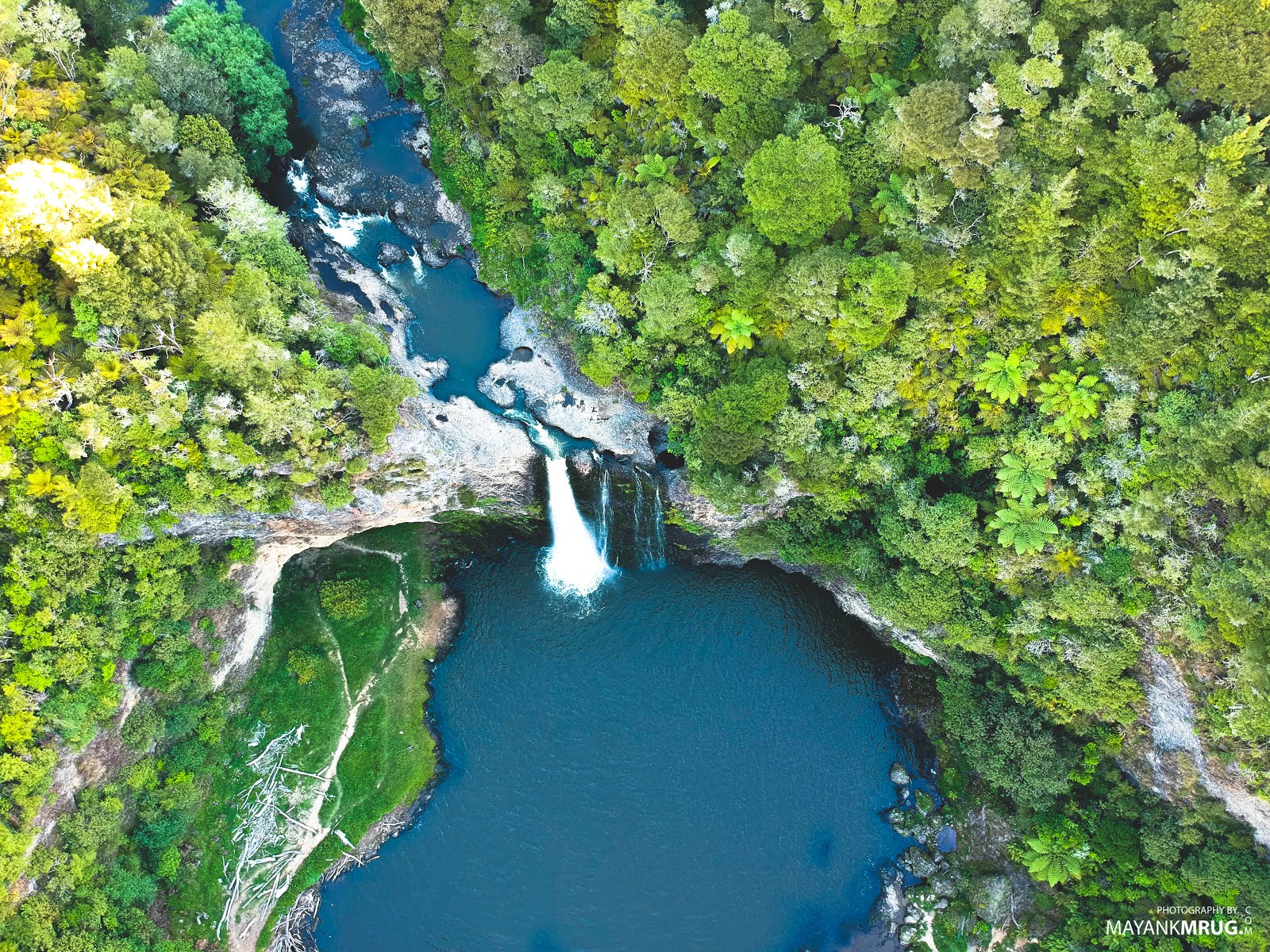 Orion's Belt: Hunua From Above
