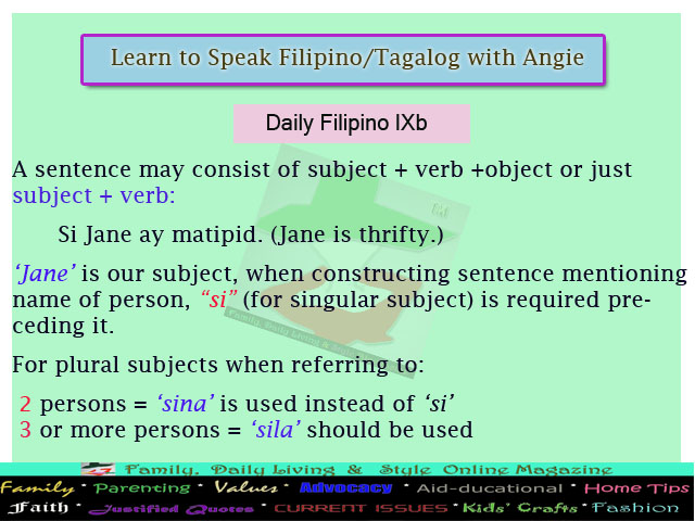 Types Of Sentences In Filipino - vrogue.co