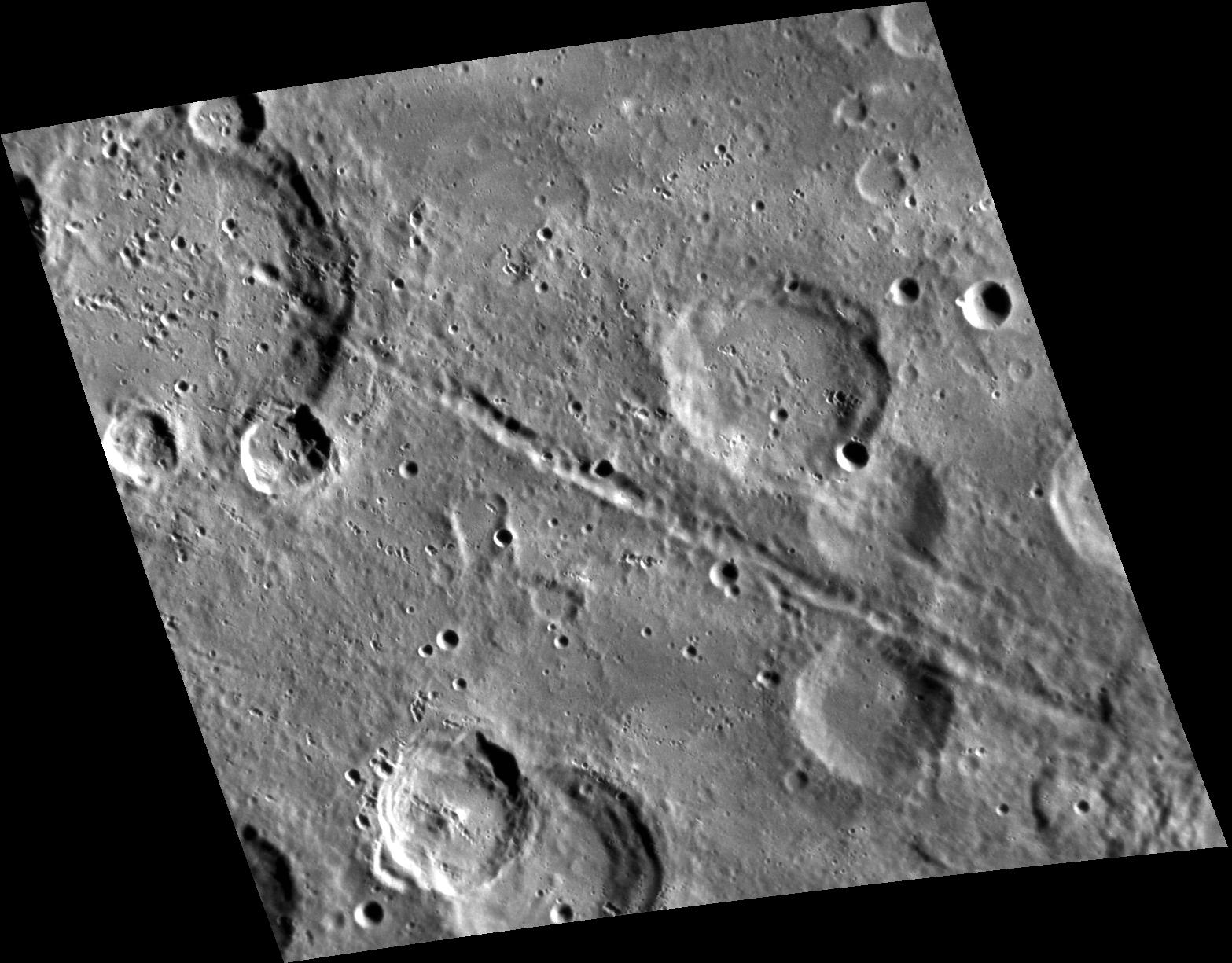 Hermeology: Crater Chain