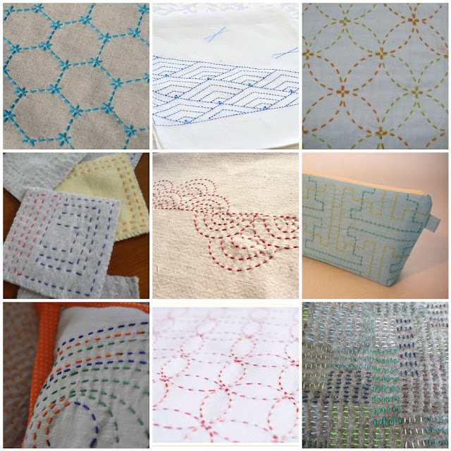 Elven Garden Quilts: Sashiko Tutorial {Something New Blog Hop}