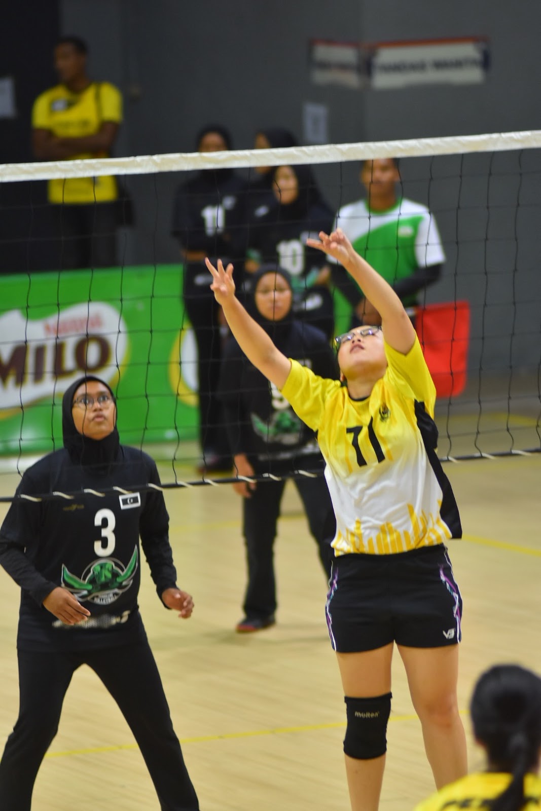 Kejohanan Mssm Tenpin Boling And Bola Tampar Aksi Pemain Bola Tampar Di Hari Terakhir Kejohanan