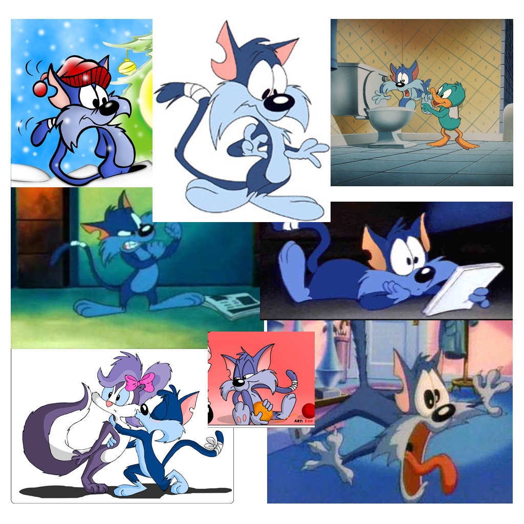 J.J.'s Character Modeler Blog: Furrball From Tiny Toons Reference Sheet