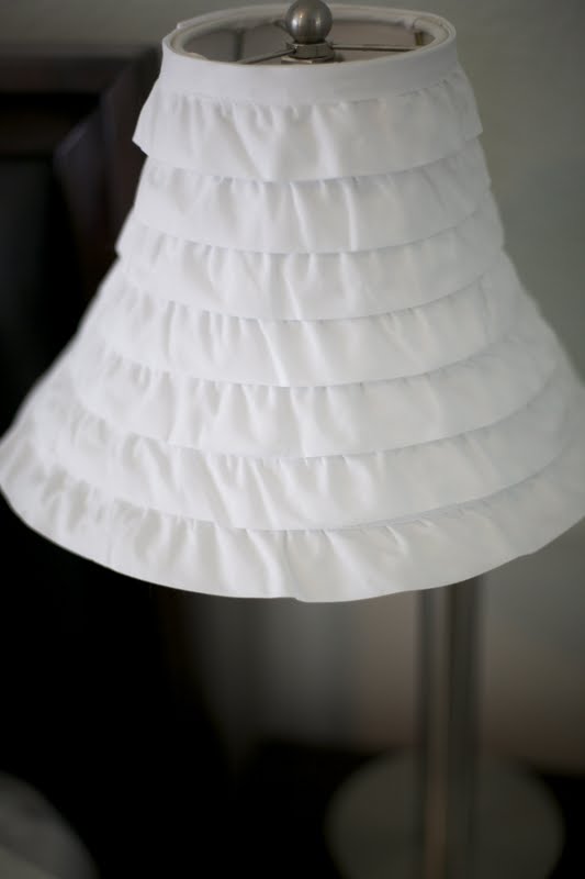 Growing Up Gardner: Ruffle Lamp Shade DIY, and more Master Bedroom