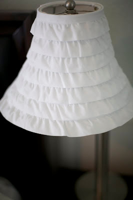 Growing Up Gardner: Ruffle Lamp Shade DIY, and more Master Bedroom