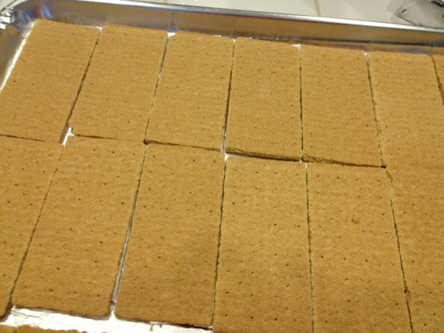 Live... Bake... Love...: Insanely Good Salted Toffee Chocolate Bars