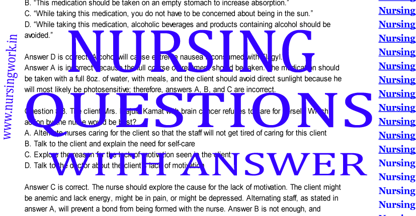 MOH/ DHA EXAM QUESTIONS WITH ANSWER