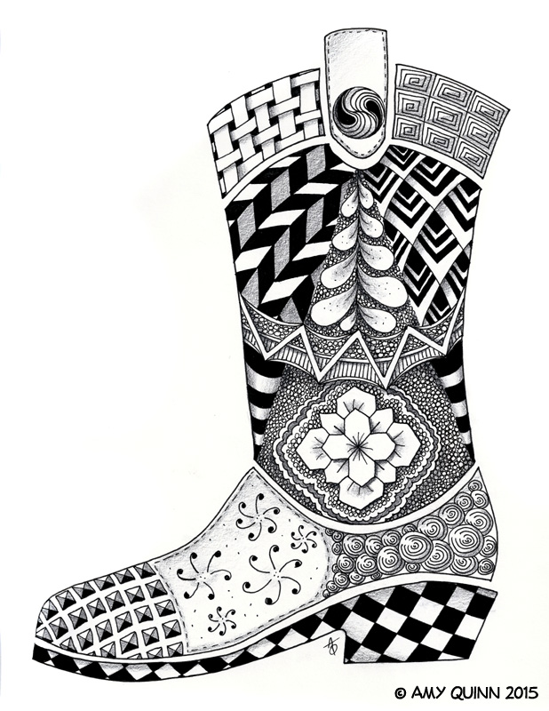 Art With Miss G: Art 1- Line & Pattern Project; Zentangles
