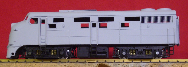 large-scale diesel models: ALCO DL-202 'Black Maria'