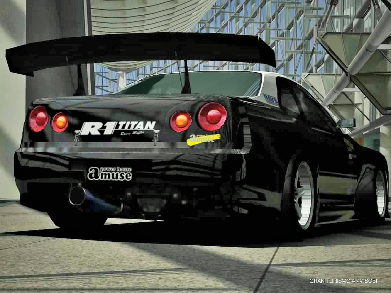 Gran Turismo Photo Dump: GT4 2004 AMUSE CarbonR (R34)