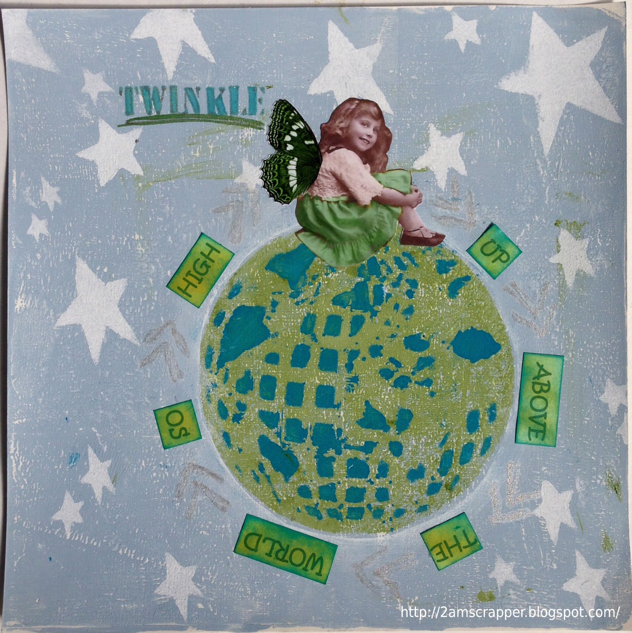 LOTSA SCRAP from 2amscrapper: Twinkle Journal Page