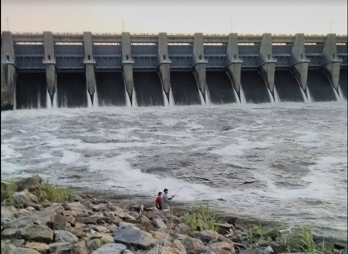 Industrial History: Fort Gibson Dam on Arkansas River in Oklahoma