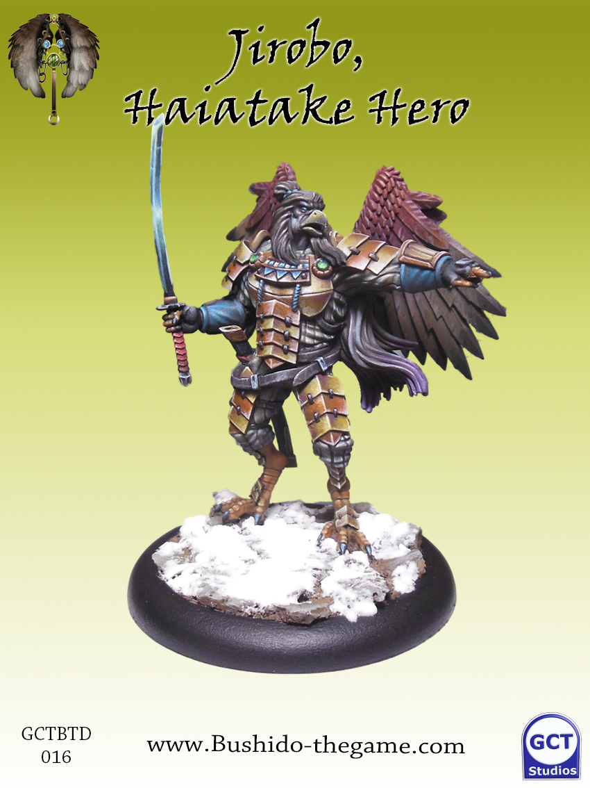 Wargame News and Terrain: GCT Studios: New Bushido Miniature Characters ...