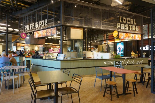 月光下のApplefish: Food Court - Queens Hall @ Queensbay Mall, Penang