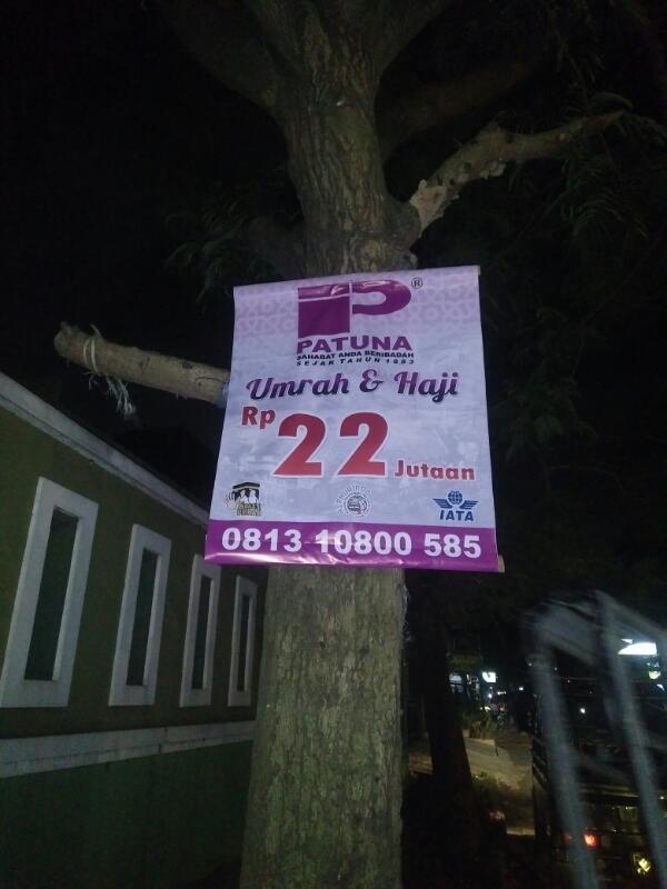 Jasa Pasang Banner Murah