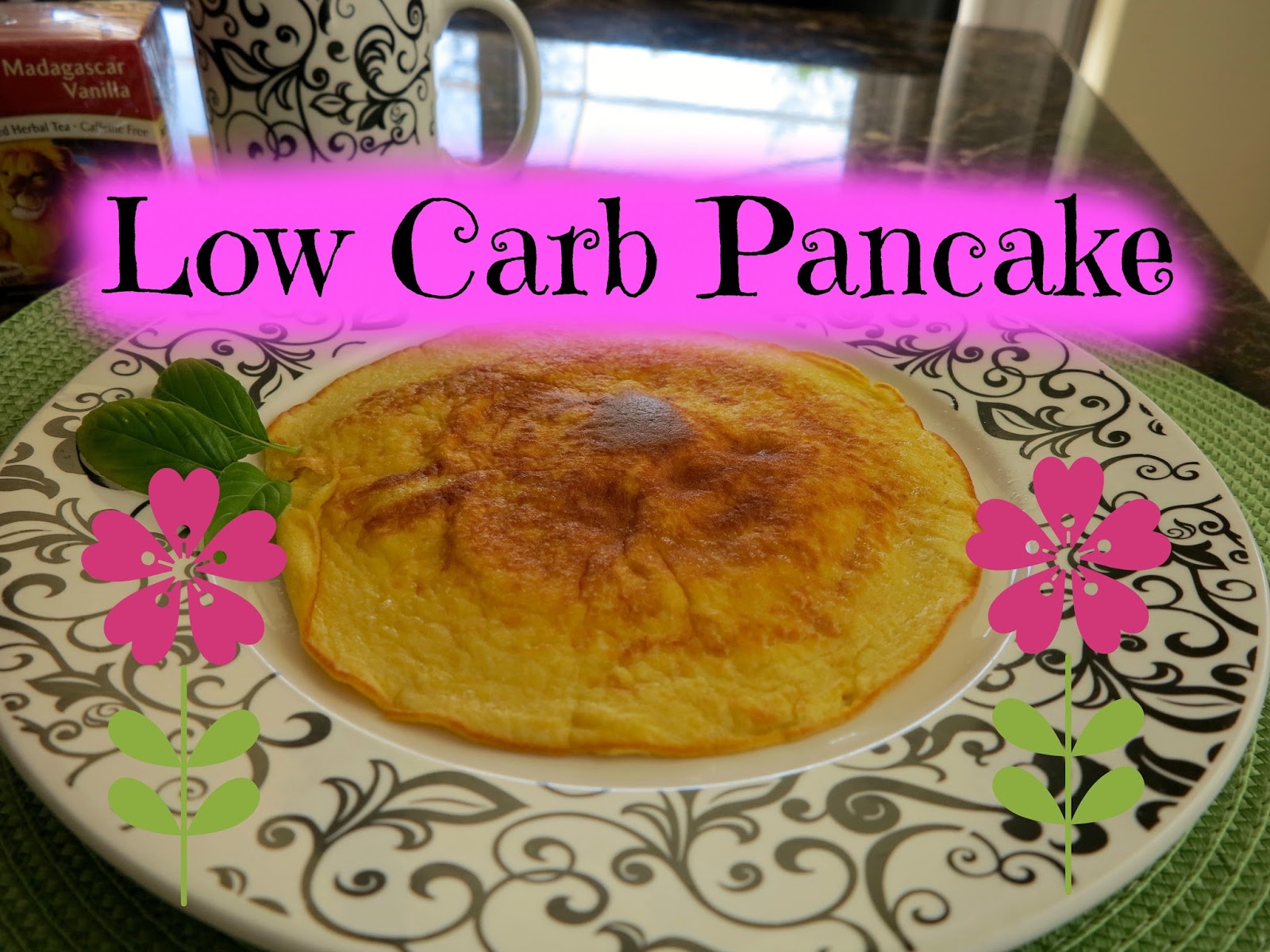 FAKE PANCAKE (LOW CARB DIET, ATKINS)