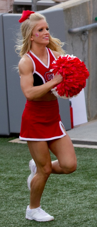 NFL and College Cheerleaders Photos: Super Ripped North Carolina State ...